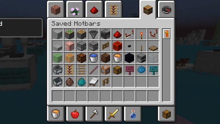 Minecraft: How To Save a Hotbar Layout | The Nerd Stash