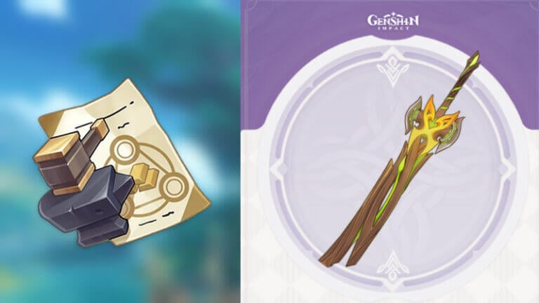 Genshin Impact: How to Get the Forest Regalia Claymore Crafting Blueprint