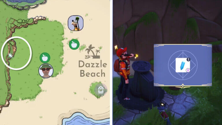 Disney Dreamlight Valley: How To Place Ursula's Crystal Key at Dazzle Beach