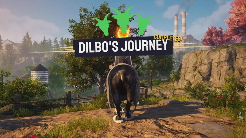 How To Complete the Dilbo's Journey Quest in Goat Simulator 3