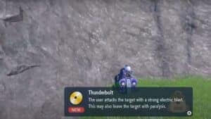 Where to Find Thunderbolt TM in Pokémon Scarlet and Violet
