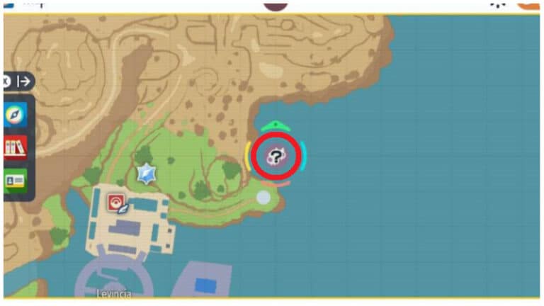 Question Marks on the Map in Pokémon Scarlet and Violet