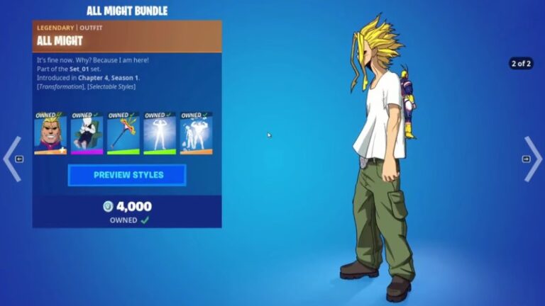 How to Get the All Might Skin in Fortnite | The Nerd Stash