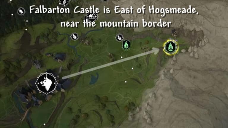 How to find Falbarton Castle in Hogwarts Legacy | The Nerd Stash