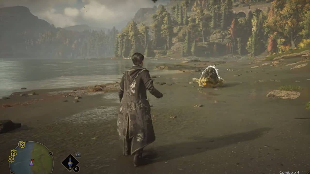 How To Slice a Dangling Dugbog in Hogwarts Legacy