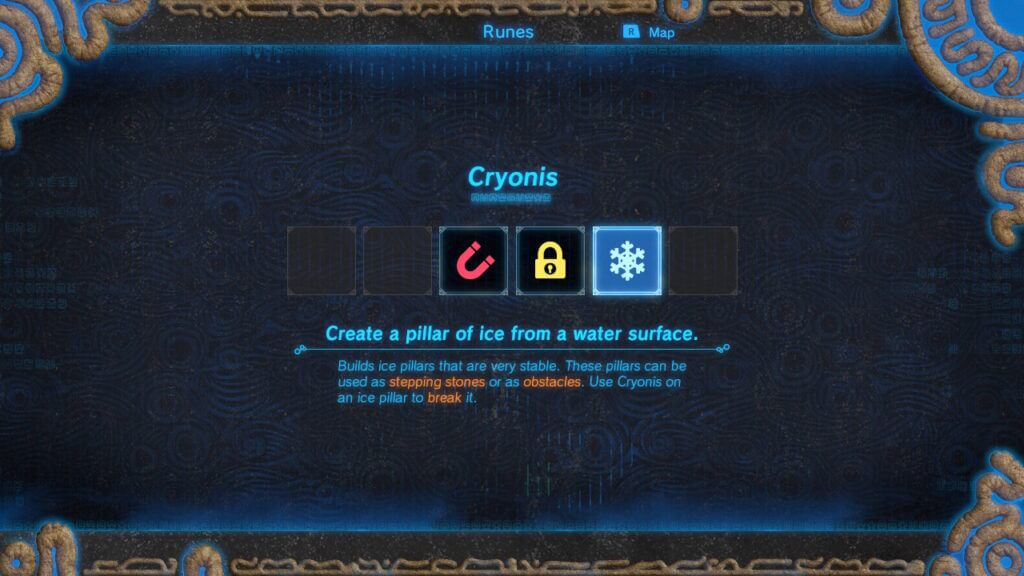 Comment Terminer L'essai Cryonis Dans Legend Of Zelda: Breath Of The ...