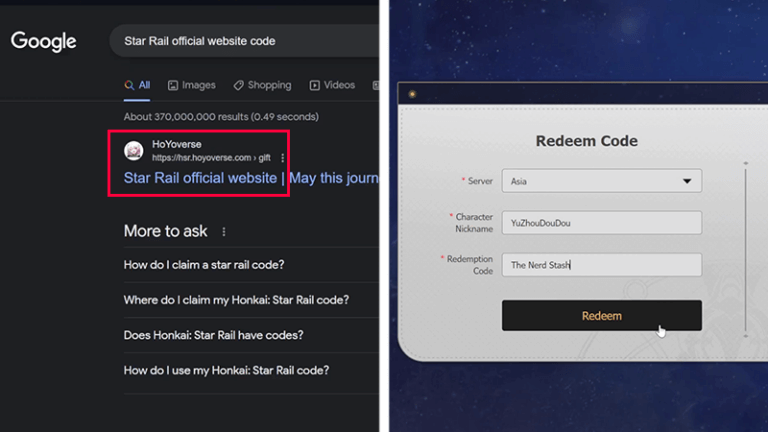 How To Redeem Codes in Honkai Star Rail | The Nerd Stash