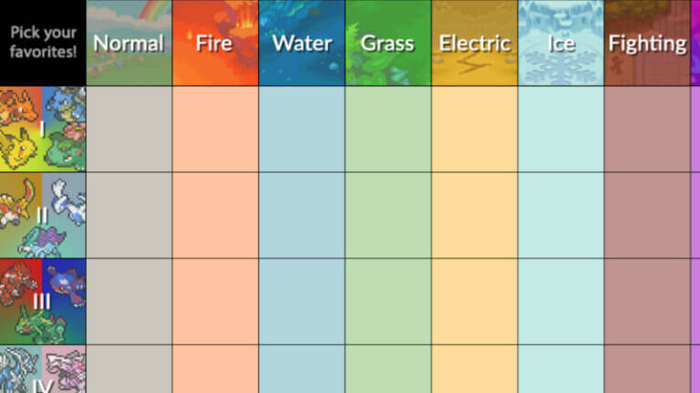 The Best Favorite Pokemon Pickers on the Internet