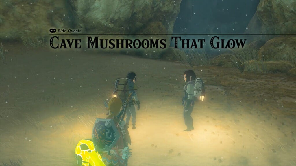 How To Complete Cave Mushrooms That Glow in Zelda: Tears of the Kingdom