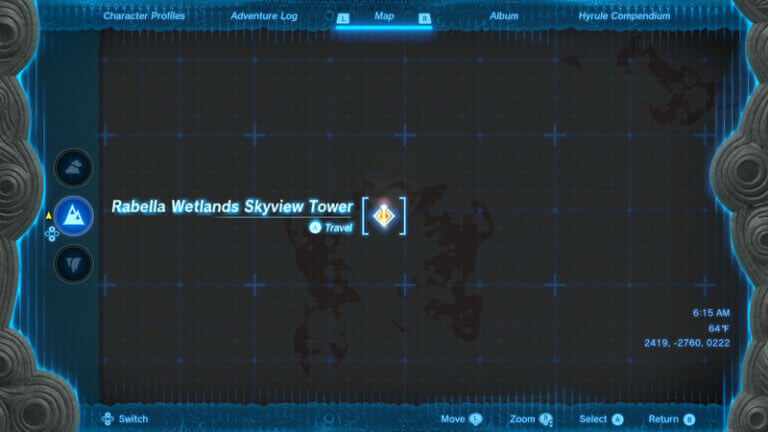 How To Unlock Rabella Wetlands Skyview Tower in Zelda Tears of the Kingdom