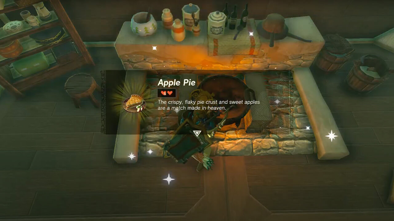 How To Make Apple Pie Recipe in Zelda Tears of the Kingdom | The Nerd Stash