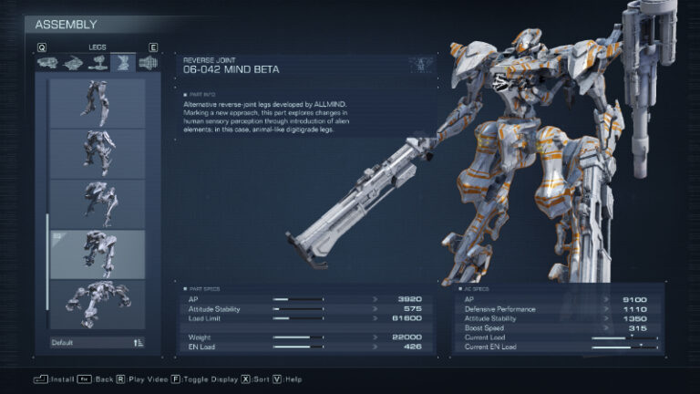 Best Reverse-Joint Build In Armored Core 6: Fires of Rubicon | The Nerd ...