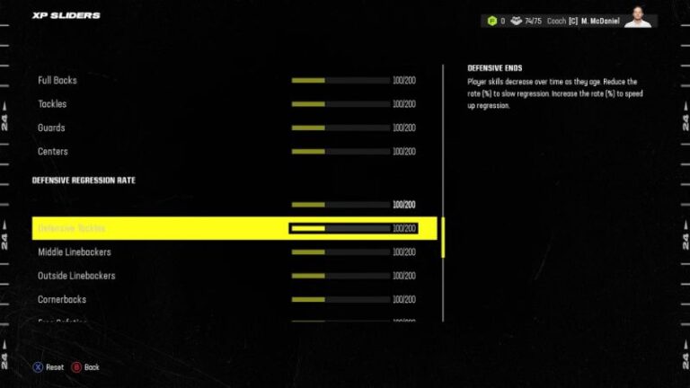 How to Use Sliders in Madden 24 (& What They Do) | The Nerd Stash