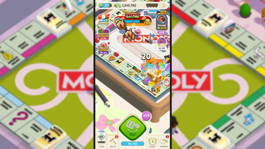 Monopoly Go Gingerbread Galore Event Guide (All Event Rewards and ...