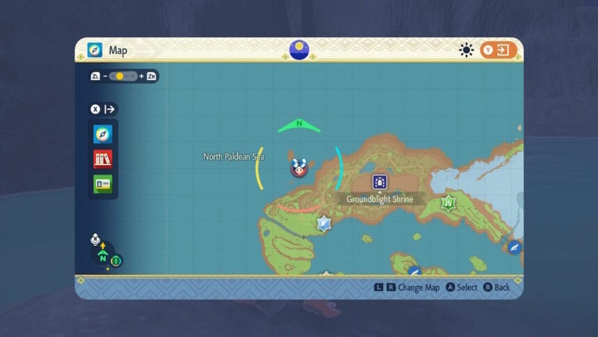 Every Classic Legendary Location In Pokemon Scarlet and Violet: The ...