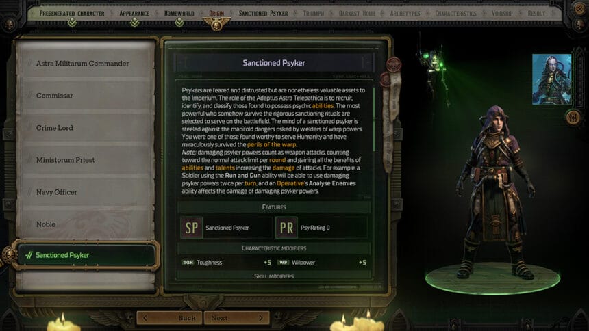 Best Psyker Builds In Warhammer 40K: Rogue Trader | The Nerd Stash