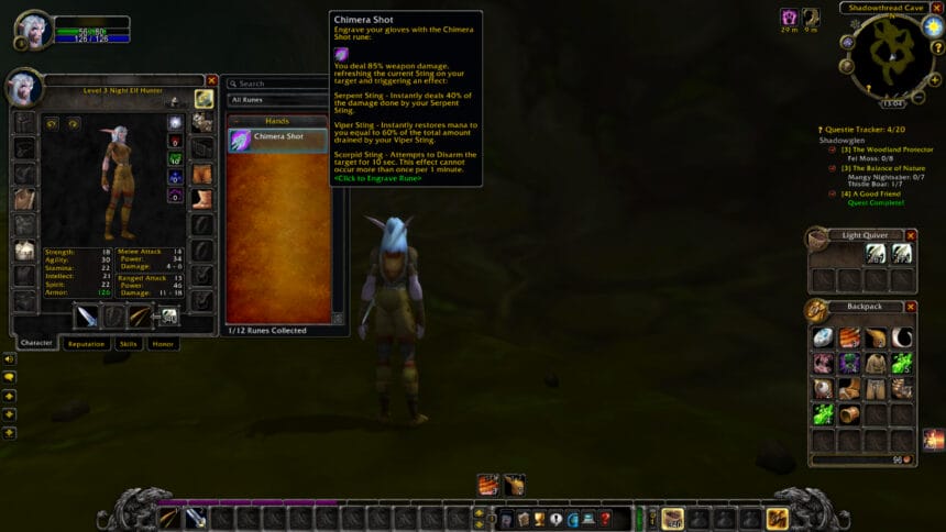 All Hunter Rune Locations in WoW Classic: Season of Discovery | The ...