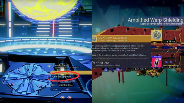 How To Upgrade Your Freighter in No Man's Sky | The Nerd Stash