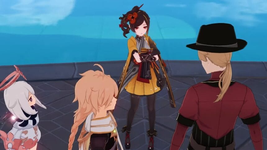 Chiori's Combat Animations Surface Ahead of Her Release in Genshin ...