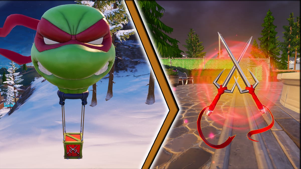 Where To Find Each TMNT Mythics in Fortnite | The Nerd Stash