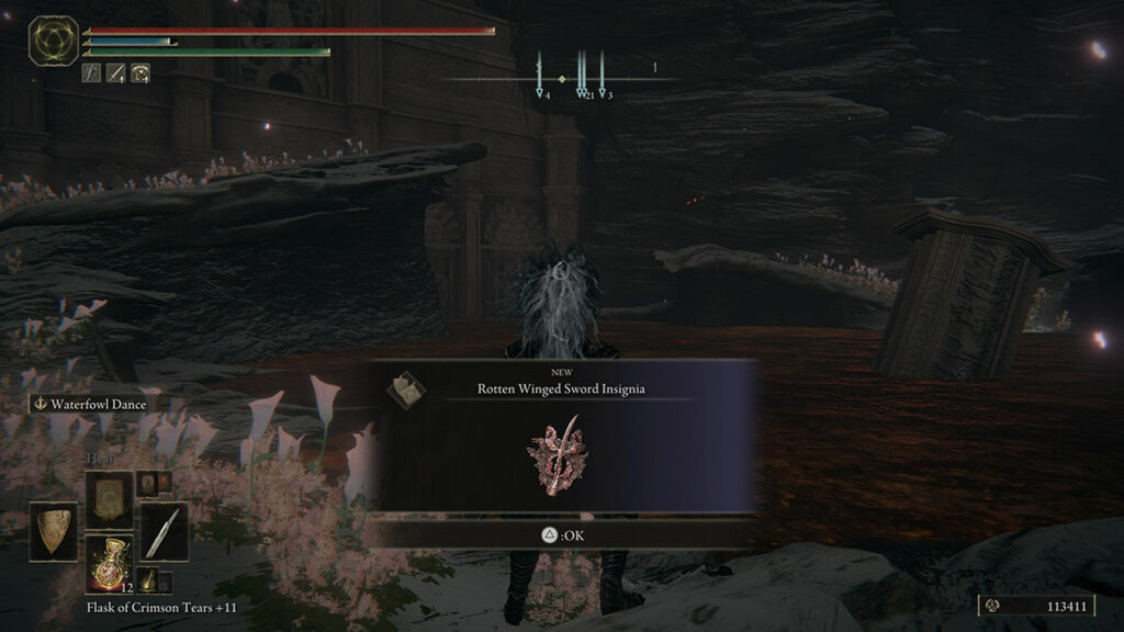 How To Get the Rotten Winged Sword Insignia in Elden Ring