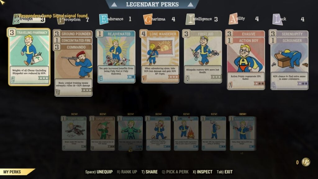 Fallout 76: Best SPECIAL Loadout & Build | The Nerd Stash