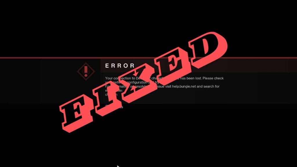 Destiny 2 How To Fix Error Code Chicken The Nerd Stash