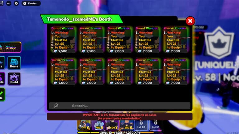 Roblox Anime Defenders: Items and Units Trade Value List | The Nerd Stash