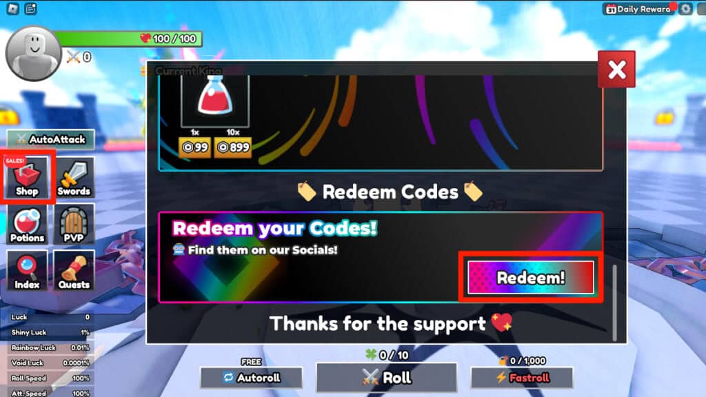 Roblox: Dungeon RNG Codes (July 2024) | The Nerd Stash